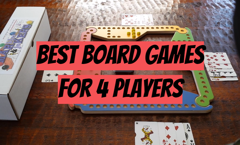 Top 5 Best Board Games for 4 Players [2021 Review]